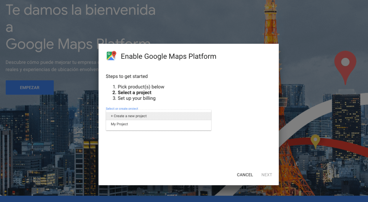How do I setup my google maps?