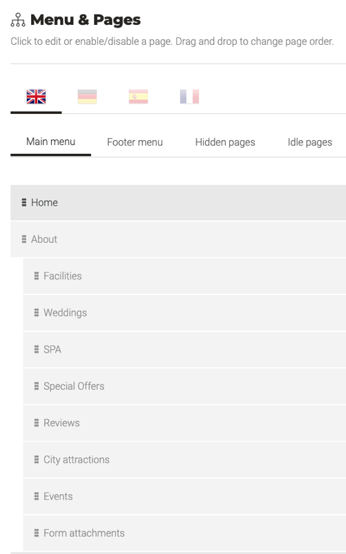 How do I create a new webpage?