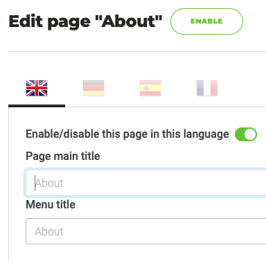 How do I create a new webpage?