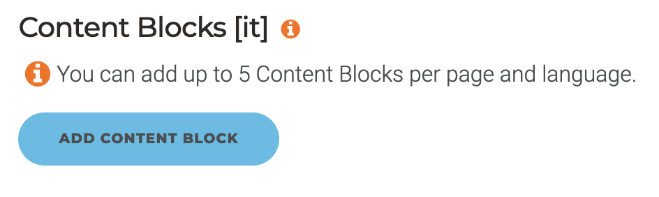 Content Blocks