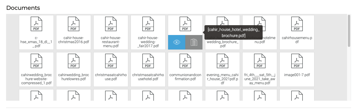 How to upload and add a PDF link to a web page?